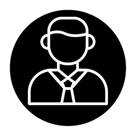 Premium Vector Manager Icon