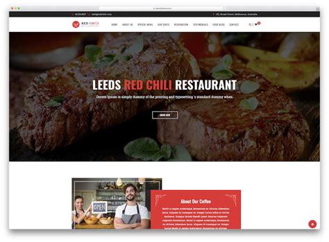 24 Best Food Catering Wordpress Themes 2020 Avasta