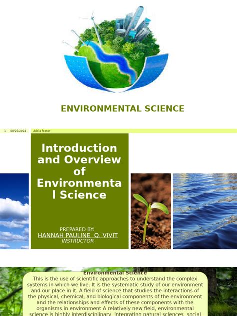 Intro Environmental Science Pdf