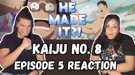 Kaiju No 8 Reaction Episode 5 Power Lv X100 Youtube