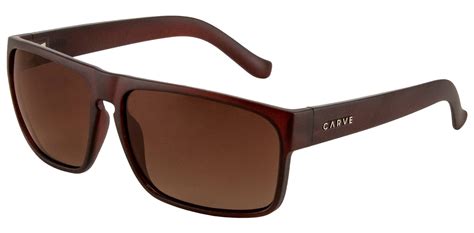 Vendetta Recycled Matt Translucent Brick Frame Brown Polarized Lens