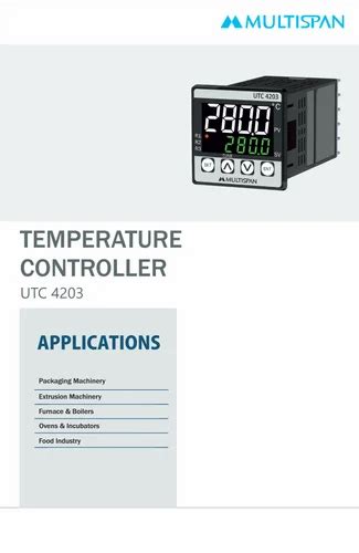 MULTISPAN PID Controller UTC 4203 At Best Price In Ludhiana By Transworld Automation ID