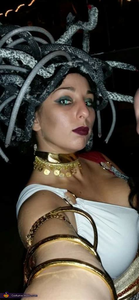 Homemade Medusa Adult Costume Idea Photo 22