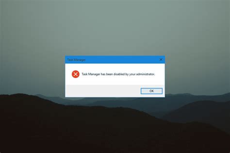 Fix Task Manager Has Been Disabled By Your Administrator