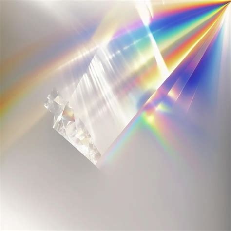 Premium Ai Image Arafed Image Of A Prism Of Light Shining Through A