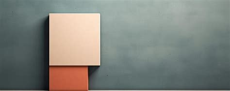 Premium Ai Image Minimalistic Abstract Background With A Single Square Representing Simplicity