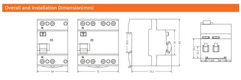 EKL6 63A 10kA Type A EV RCCB EVSE RCDs Zhejiang ETEK Electrical