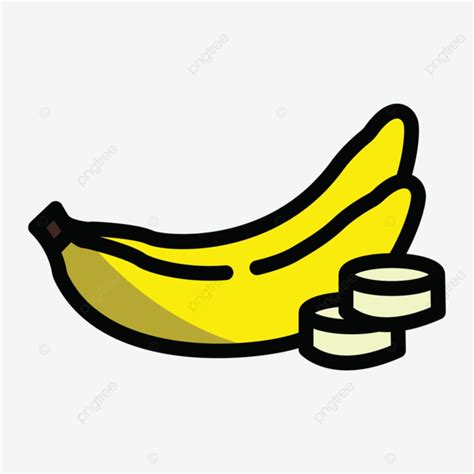 바나나 신선한 과일 벡터 과일 음식 신선한 Png 일러스트 및 벡터 에 대한 무료 다운로드 Pngtree
