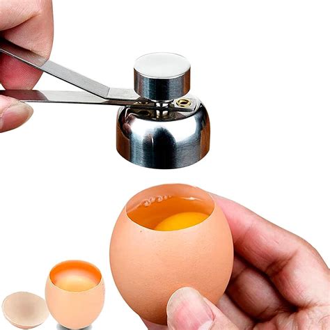 Shell Opener Egg Opener Stainless Steel Eggshell Cutter Handheld Egg