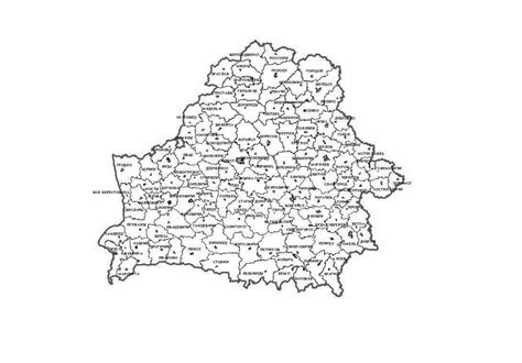 Карта белоруссии 2024