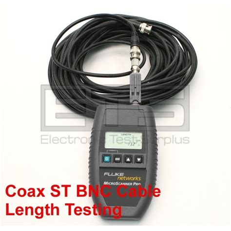 Fluke Networks MicroScanner Pro Cable Tester Kit & A-Bug 140 Model Tone ...