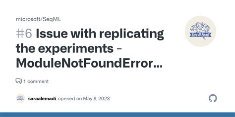 Issue With Replicating The Experiments Modulenotfounderror No Module Named Thirdparty