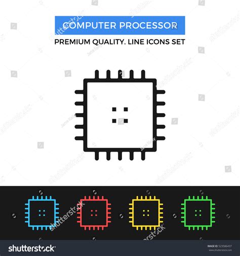 Premium Cpu Over 484 Royalty Free Licensable Stock Vectors And Vector Art Shutterstock