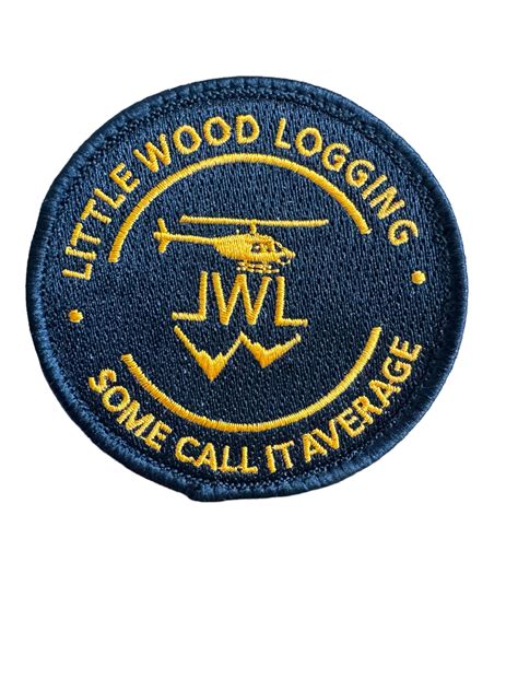 Patch Lwl Logo Little Wood Logging
