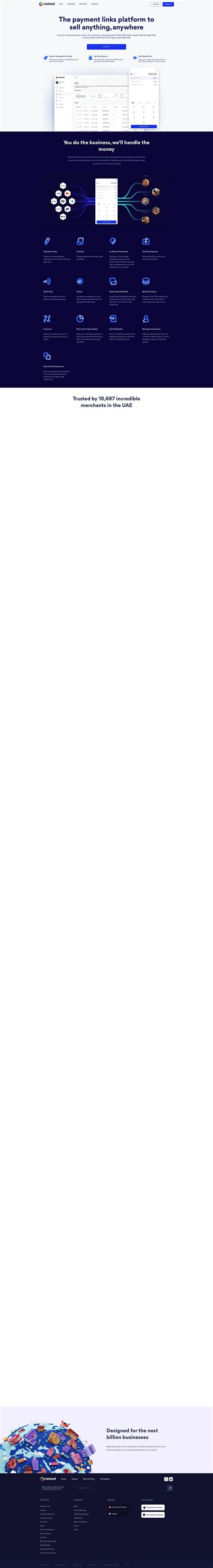Nomod：用于在任何地方销售任何商品的支付链接应用程序