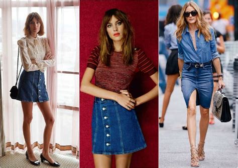 Gonna Di Jeans A Vita Alta Il Ritorno In Auge