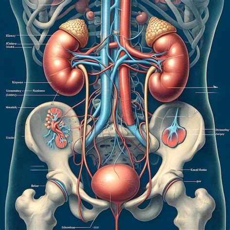 Premium AI Image Urinary System
