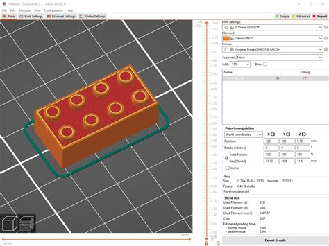 Get Stated Print Your First Lego® Compatible Brick Using The