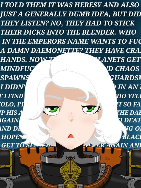 Sister Of Battle Is Annoyed By Techmaguskhobotov Warhammer 40k Memes