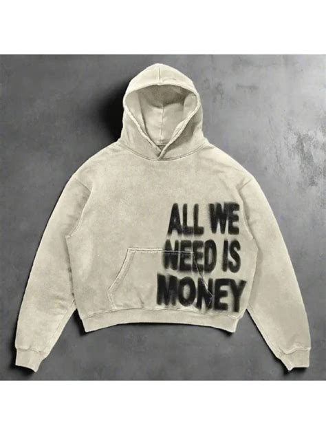 All We Need Is Money Pullover Hoodie