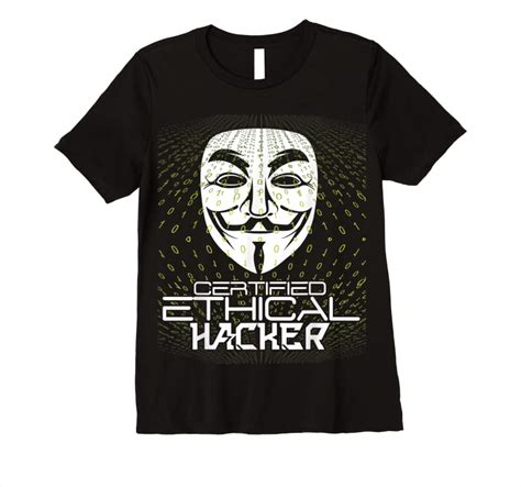 Trends Certified Ethical Hacker Cyber Security Computer Nerd Ts T Shirts Teesdesign