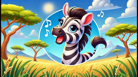 Весела дитяча пісня Зебра Youtube Music
