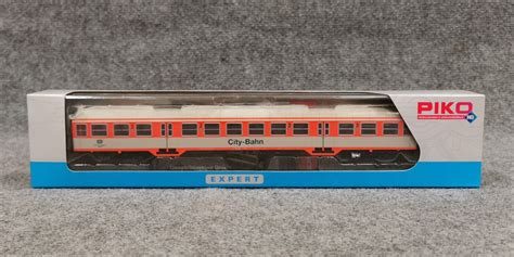 PIKO Expert 57660 CITY BAHN NAHVERKEHRSWAGEN SILBERLING Bnrzb Der DB H0
