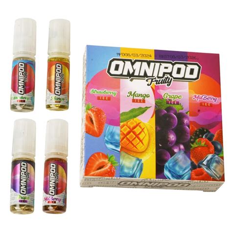 Jual Liquid Vape Vapor Omnipod Fruity Pods Friendly 12mg 4x15ml By