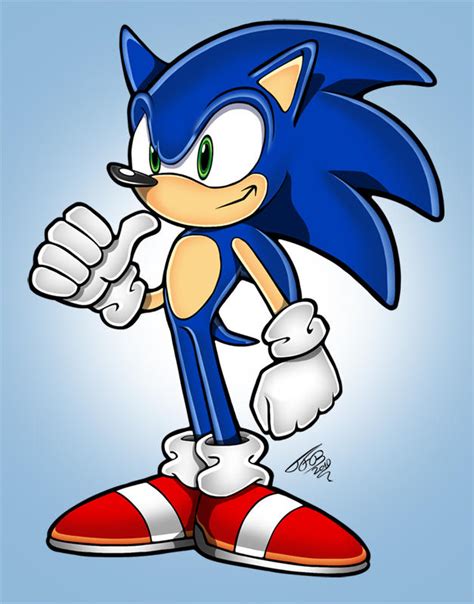 Uekawa Style Sonic By Tobibrocki On Deviantart