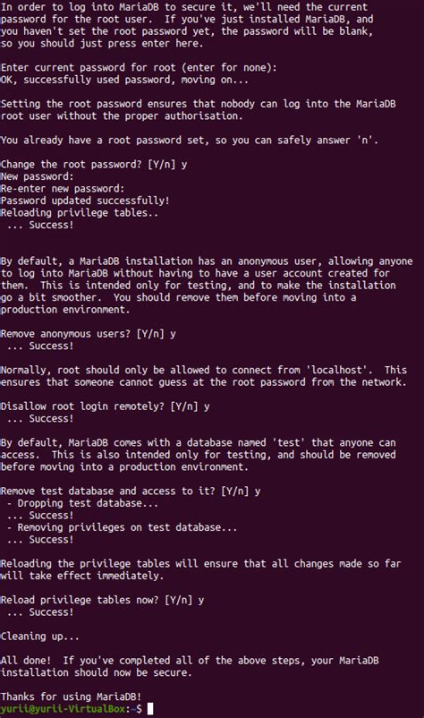 Как сбросить пароль Root для Mysql Mariadb Руководство