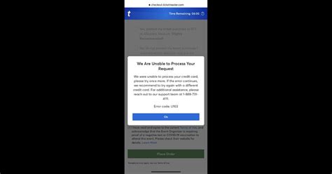 Ticketmaster Error Code U103 Fix 2024 ViralTalky