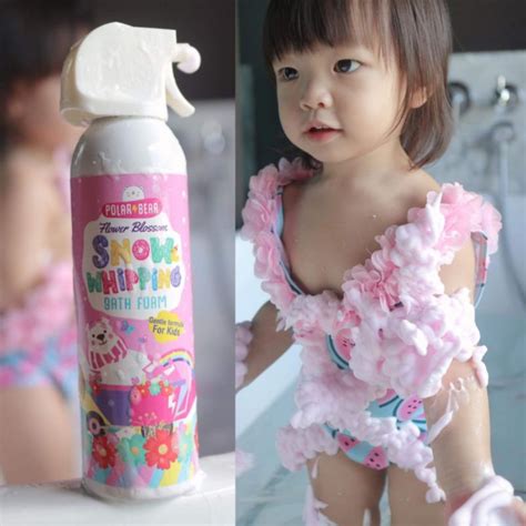 4in1 สบู่อาบน้ำเด็ก เป็นทั้งแชมพู คอนดิชั่นเนอร์ โฟมอาบน้ำ วิปปิ้งโฟม Snow Whipping Bath