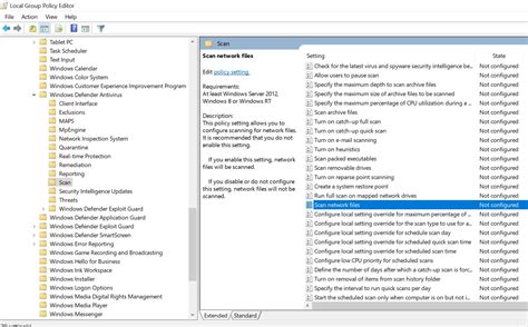 Enable Network Scanning In Windows Defender On Windows 10 Technoresult