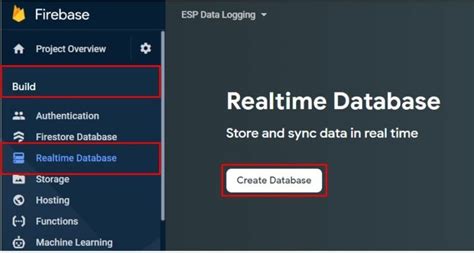 esp32 data logging to firebase realtime database