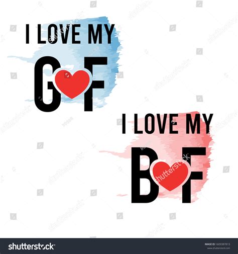 15 I Love My Gf 图片、库存照片和矢量图 Shutterstock