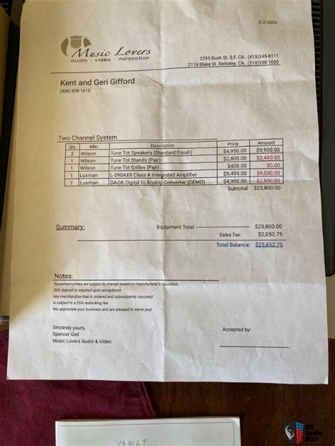 Class A Integrated Amp Photo 4308099 Us Audio Mart
