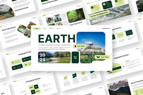Earth Planet Powerpoint Templates Incl Earth And Globe Envato