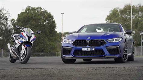 Bmw S1000rr Takes On M8 Competition On The Drag Strip