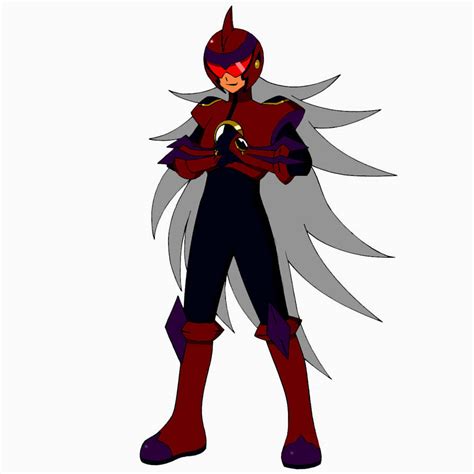 Dark Protoman finalized and completed by scourge1985 on DeviantArt