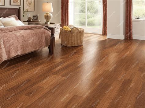 Traditional Texture And Pattern In Laminate Flooring Premium Ai