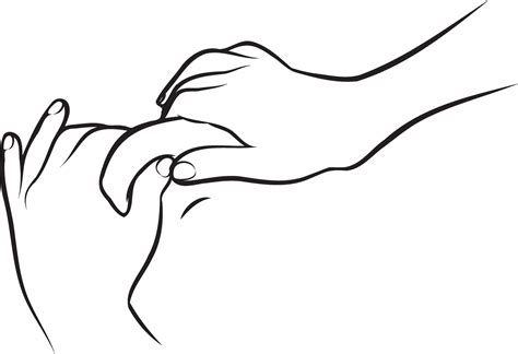 Massage Techniques Line Drawing 26508910 Vector Art At Vecteezy