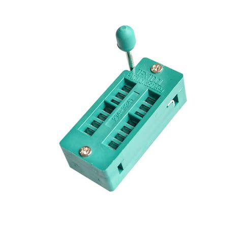 2PCS IC Test Universal ZIF Socket 14pin 14 Pin Dip 2 54mm IC Socket