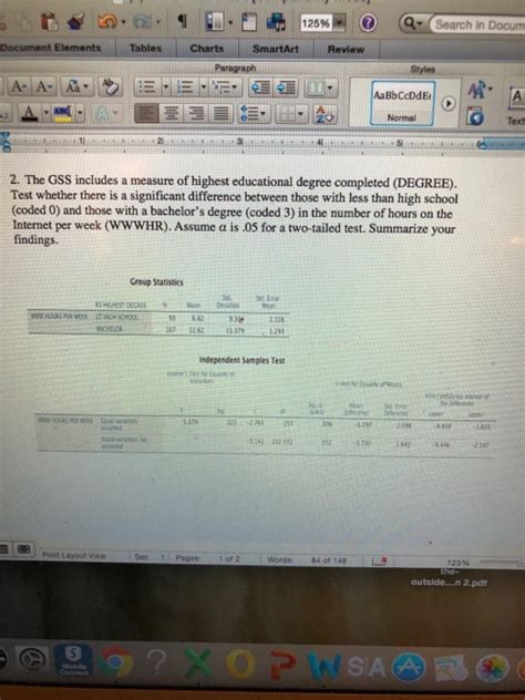 Solved Search In Docum Document Elements Tables Charts Chegg Com