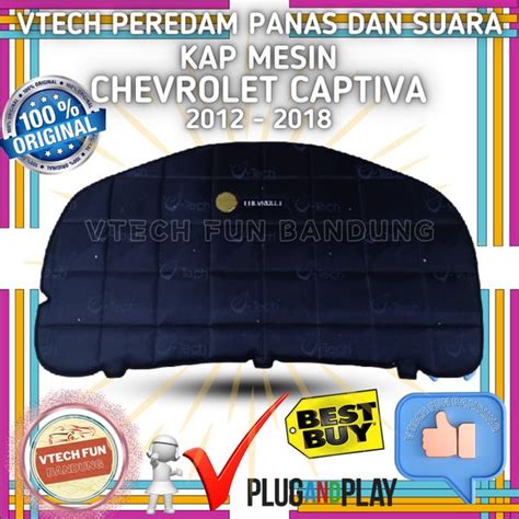Jual Vtech Peredam Panas Dan Suara Kap Mesin Chevrolet Captiva 2015