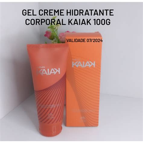 Gel Creme Desodorante Hidratante Corporal Kaiak Feminino 100 G
