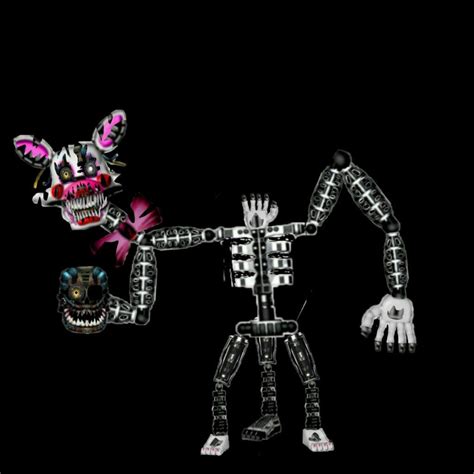 Nightmare Mangle And Springtrap Five Nights At Freddy S A45