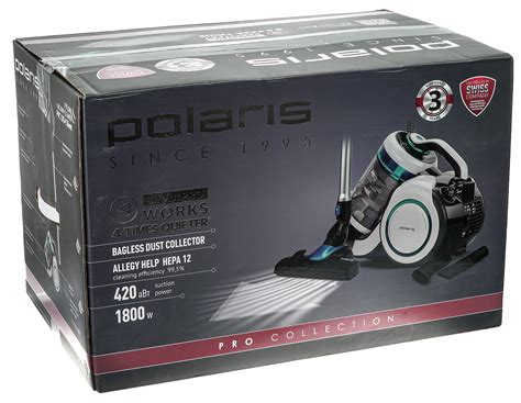 Обзор тихого напольного пылесоса Polaris PVC 1834 Silent с циклонной ...