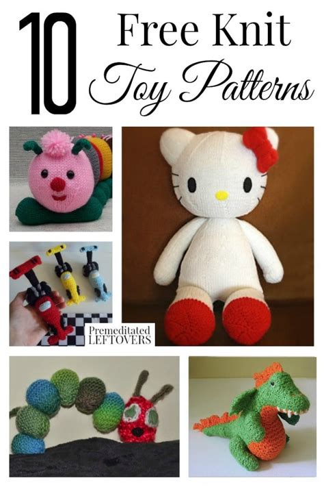 Knitting Patterns Easy Toys