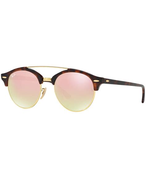 Ray Ban Sunglasses Rb4346 Clubround Double Bridge Macys