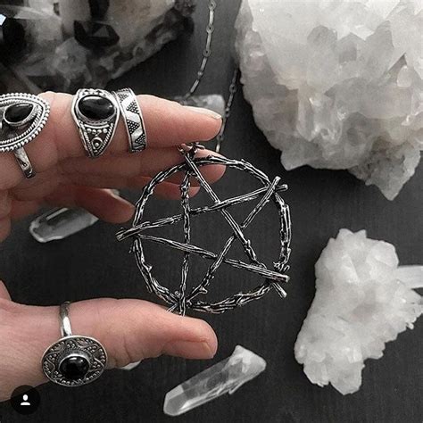 Branch Pentagram Necklace And Earrings Back In Stock Restyle Witch Witchy Witchcraft